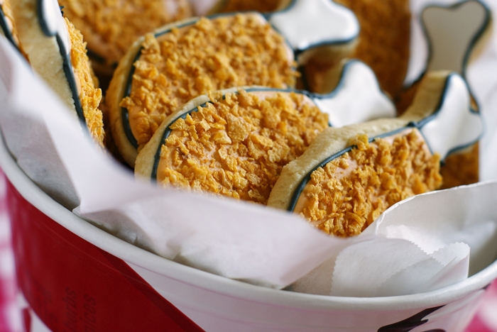 Desserts for Dudes : Fried Chicken Cookies ! | Bake at 350°