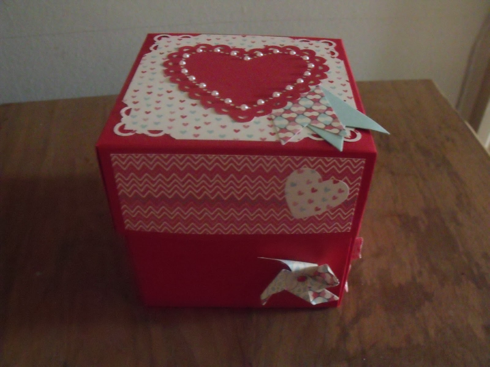 Stamping Every Day: More Amore Exploding Box.