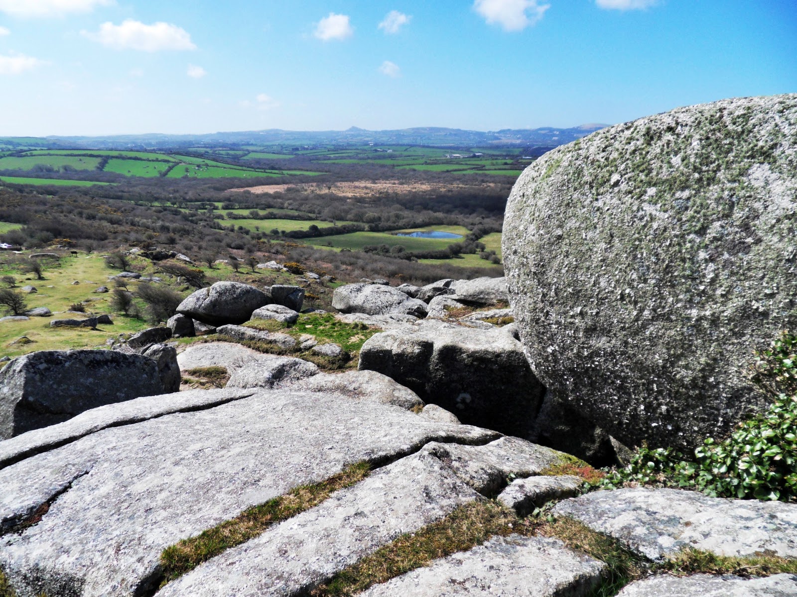 Mike's Cornwall: Helman Tor Cornwall: Granite and Far Reaching Views