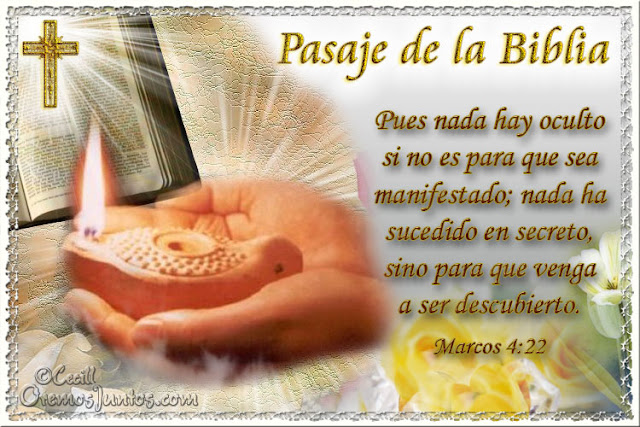 Vidas Santas: Santo Evangelio según san Marcos 4:22