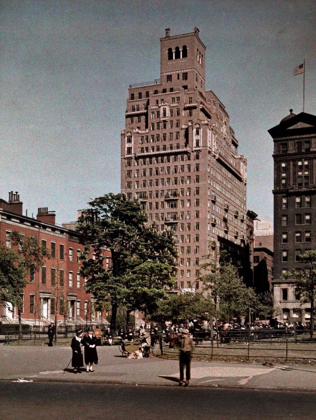 Old and Beautiful New York in Stunning Early Color Photos ~ Vintage ...
