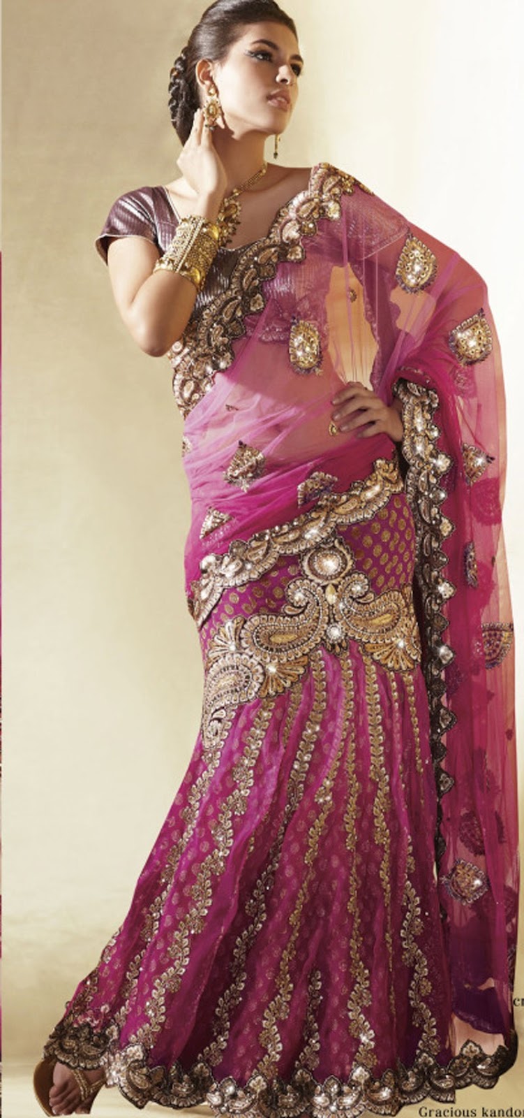 Latest Indian Collection: Lehenga Style Sarees To Refashion And ...