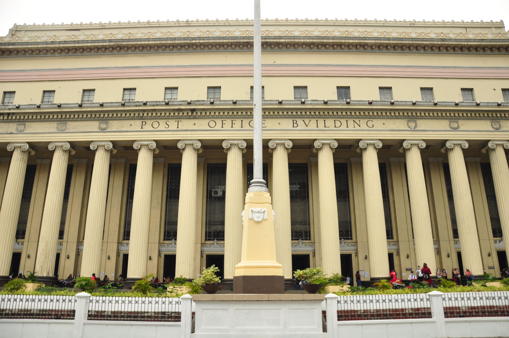 PHLPost landscapes historic Manila Central Post Office Building ...