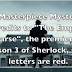 The Secret Message in the Closing Credits of Sherlock - I Hear of ...