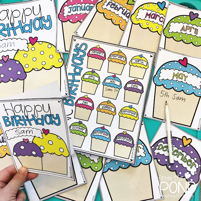 Celebrating Birthdays in the Classroom | From the Pond