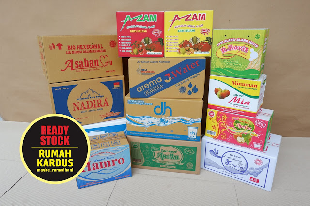 DESAIN DAN CETAK KARDUS AIR MINUM AMDK | RUMAH KARDUS DAN KEMASAN