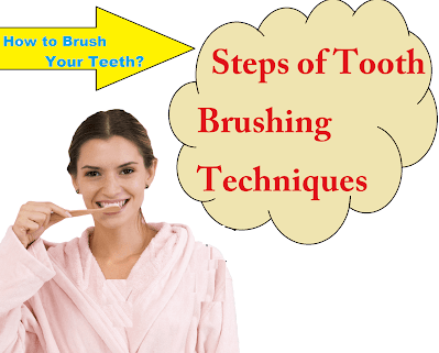 How To Brush Your Teeth- Tooth Brushing Steps