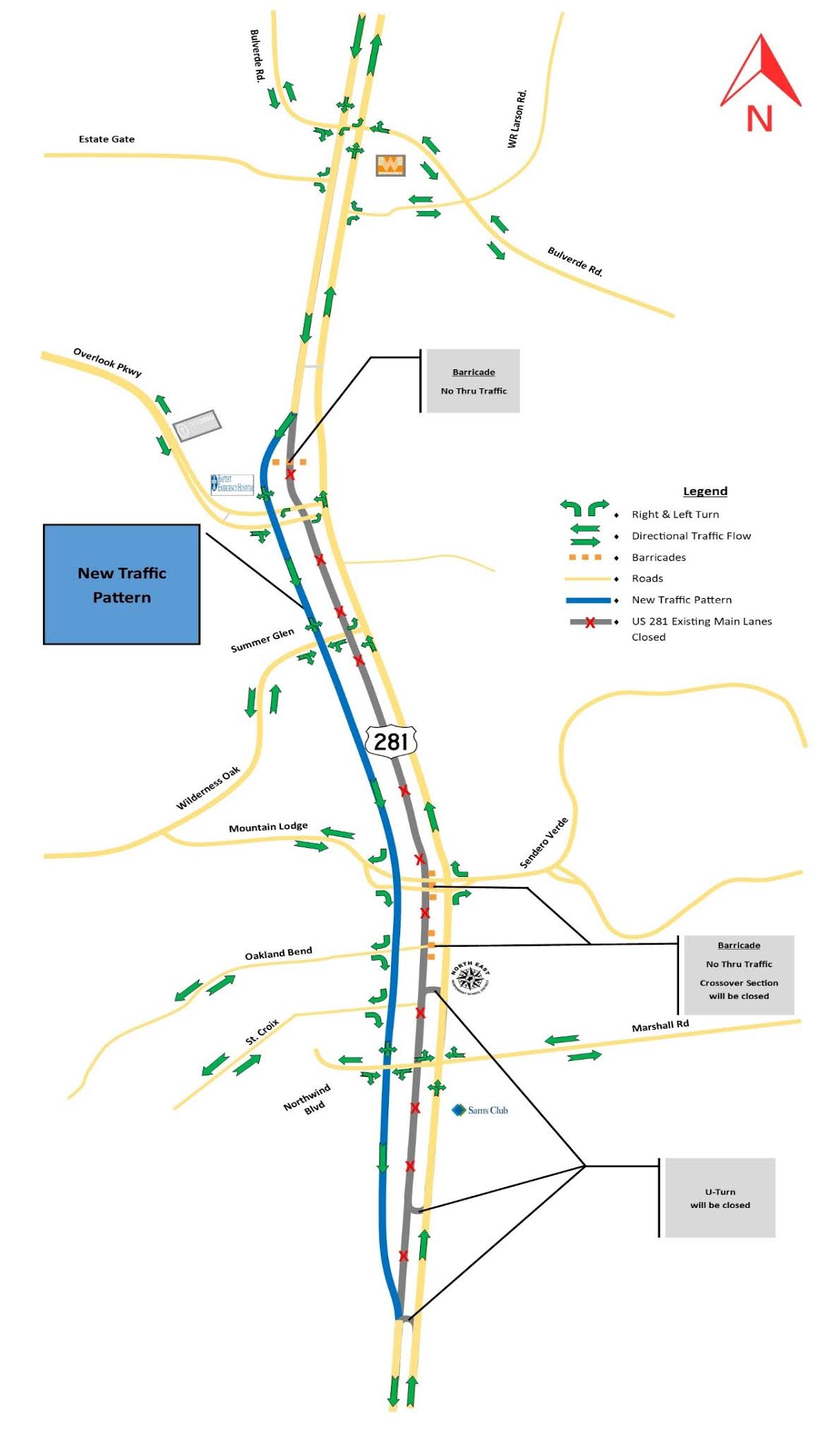Go Ahead!: Major Changes Coming to US 281 This Weekend