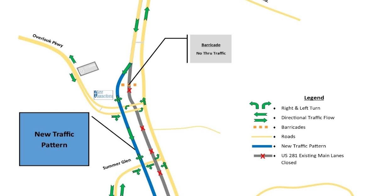Go Ahead!: Major Changes Coming to US 281 This Weekend