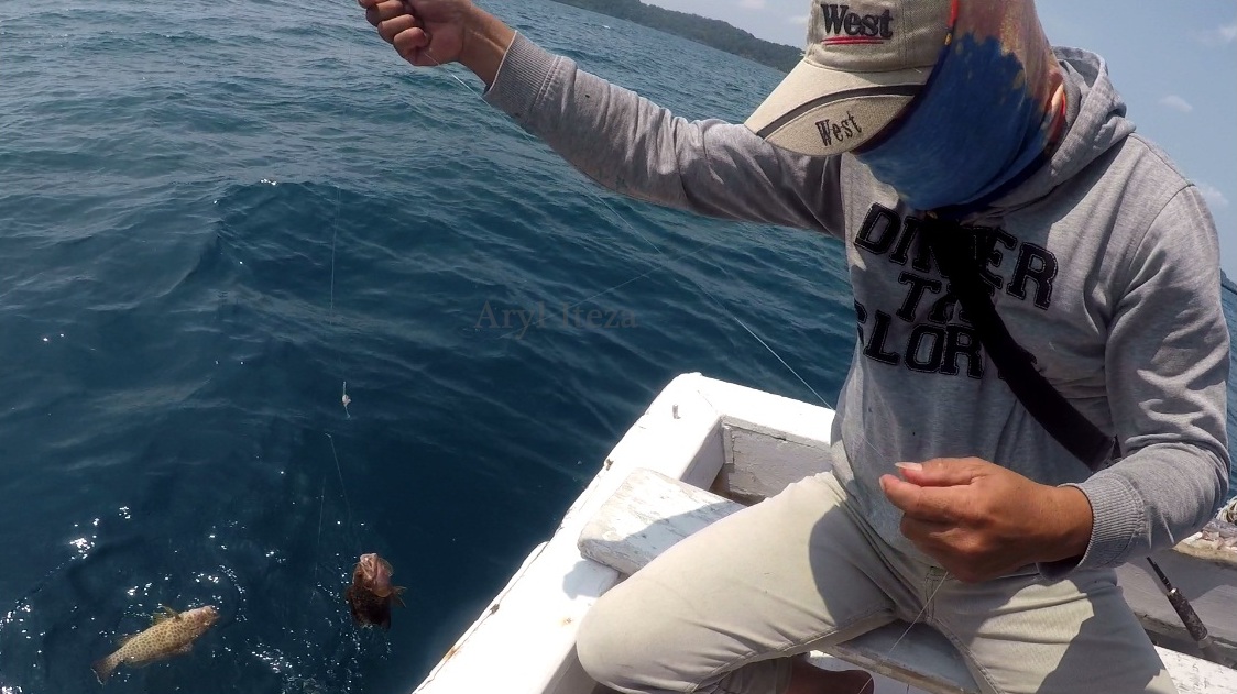 Mancing Teknik Handline, cara mudah dan murah dapat ikan