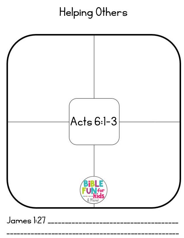 Acts Chapter 6 | Bible Fun For Kids