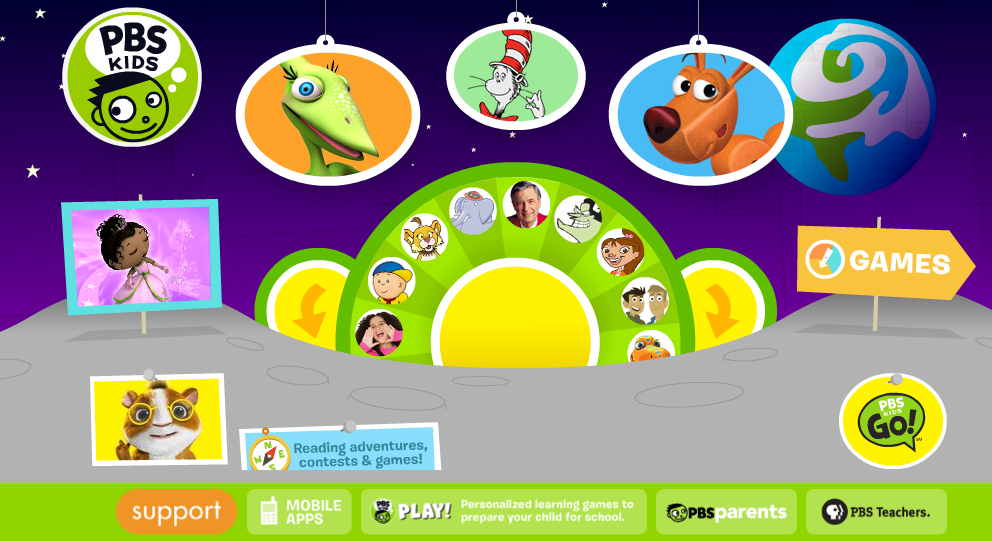 HTS Summer Learning Blog: PBS Kids - A great resource for kids - and ...