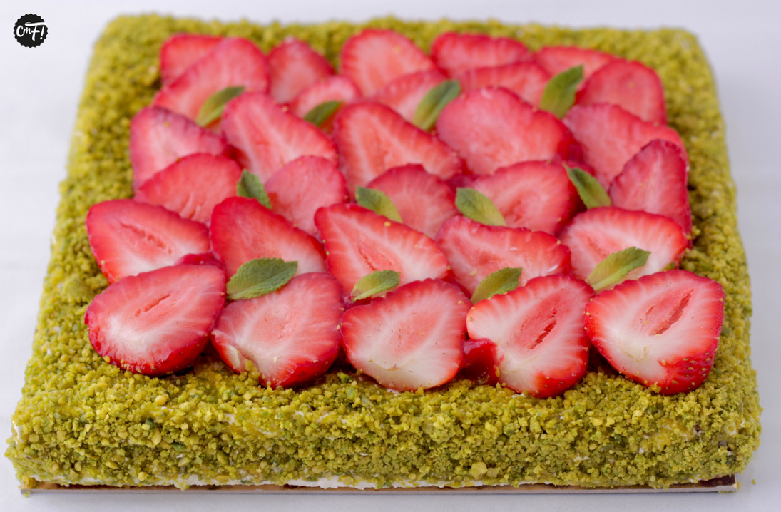 Sablé breton aux fraises (Christophe Adam)