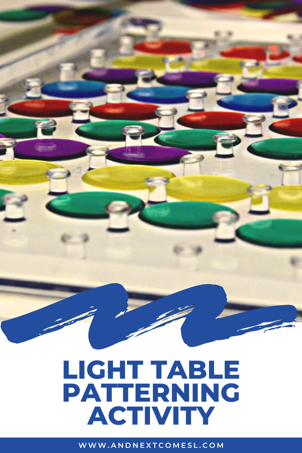 Pattern Activity for Preschool Using a Clear Geoboard | And Next Comes ...