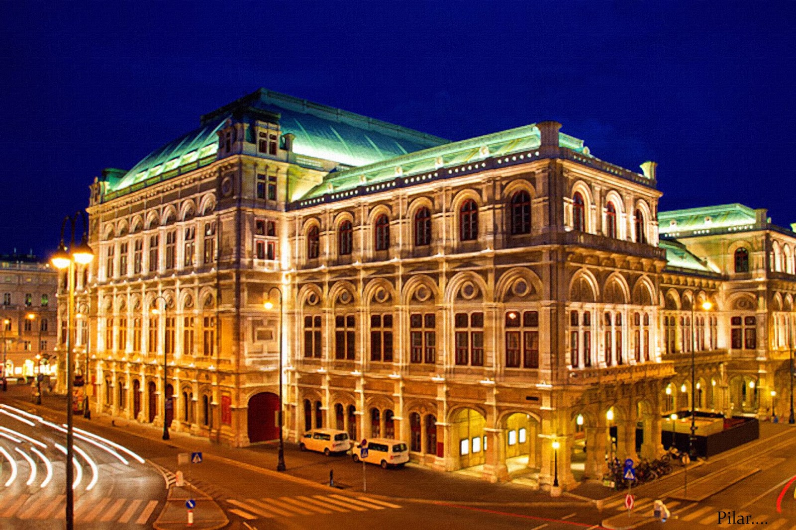PILAR Y SUS COMPLICES: TEATRO DE LA OPERA-VIENA-AUSTRIA.