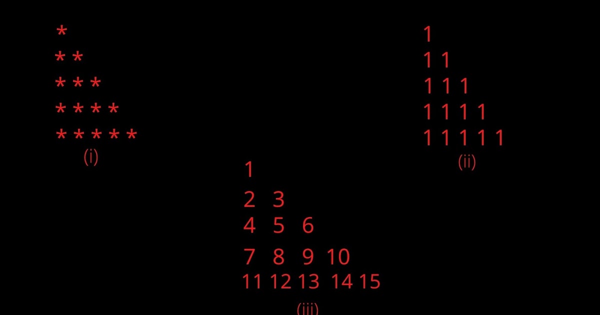 C++ program to print Half Pyramid Pattern - Basic C++ Programs.
