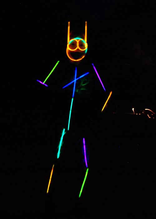 Side Trips: GLOW STICK PEOPLE