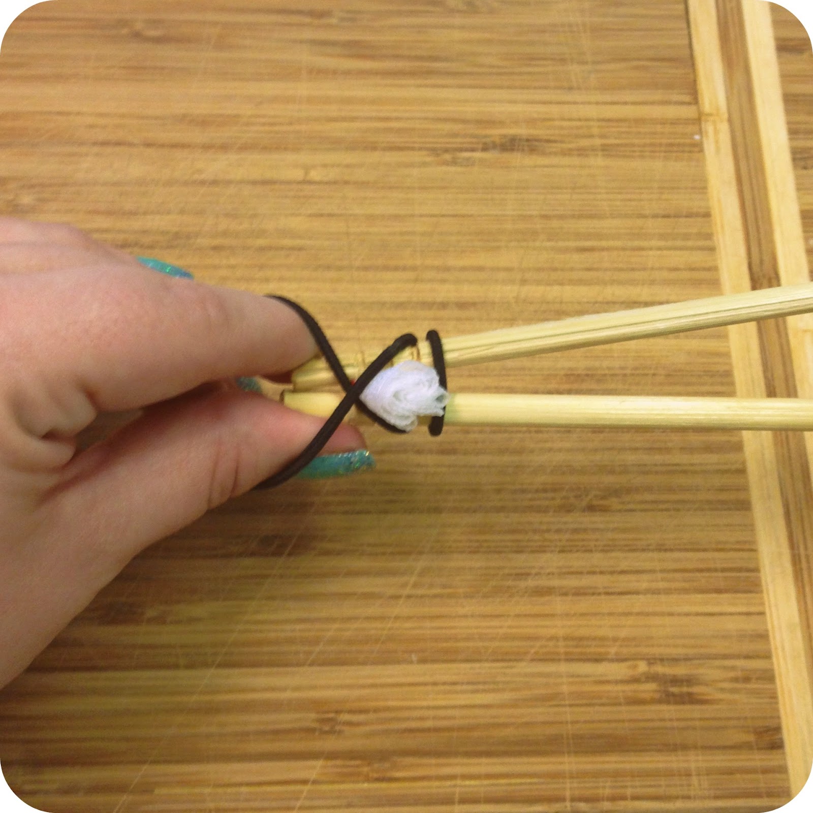 Rhinestoned Adventures: Charmed Chopsticks