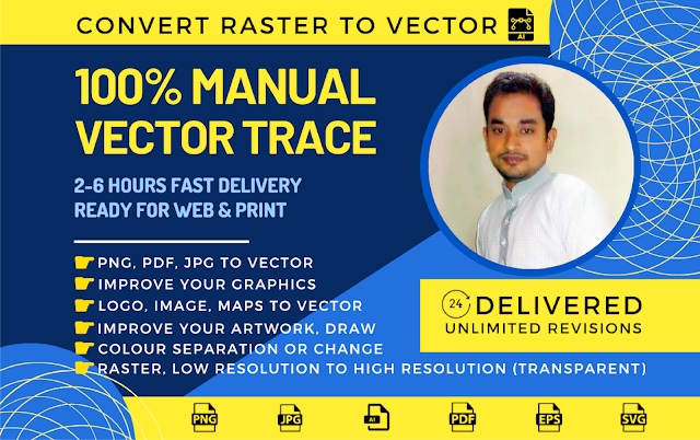 Raster to Vector Conversion - GRAPHIC SERVICE24