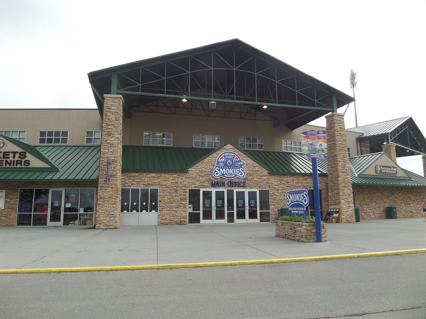 Kentucky Travels: Smokies Stadium in Kodak Tennessee