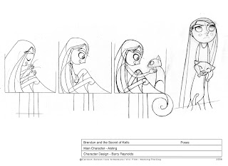 Living Lines Library: The Secret of Kells (2009) - Main Character: Aisling