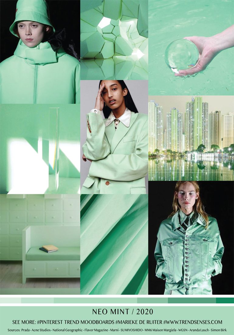 FASHION VIGNETTE: TREND | TRENDSENSES - NEO MINT . SS 2020
