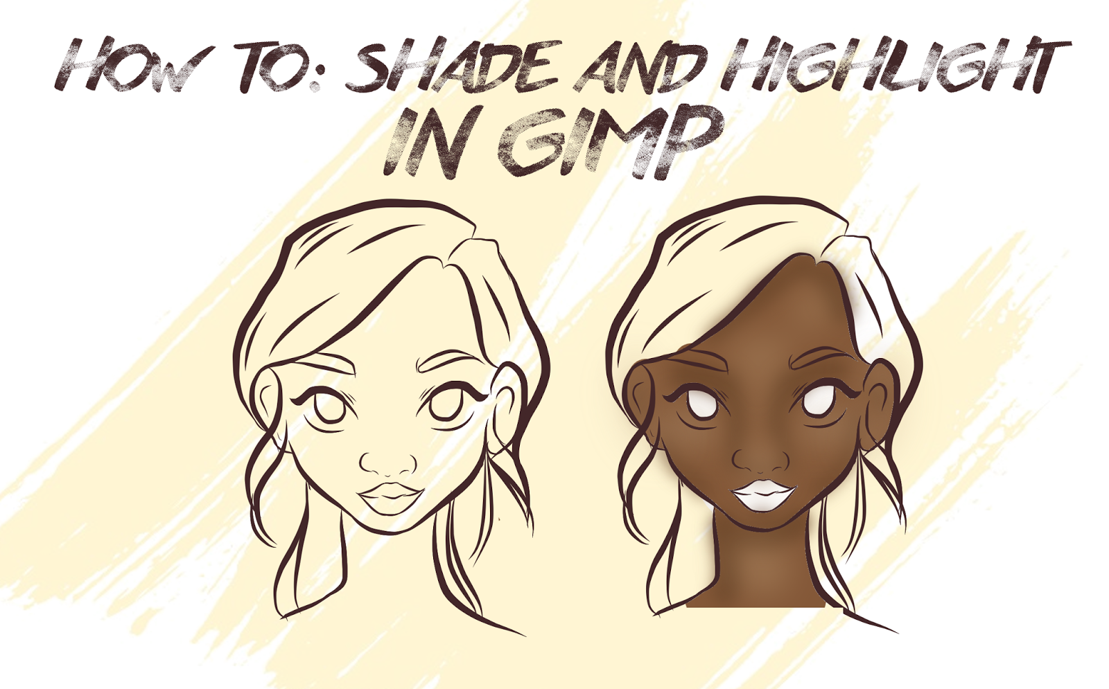 COLORING, SHADING AND HIGHLIGHTING IN GIMP (PART ONE) - Aasma