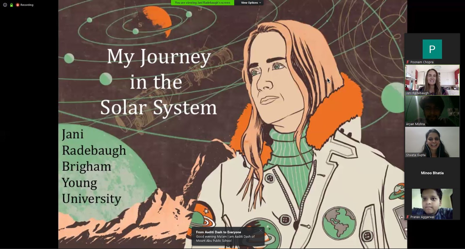 FIRST SCHOOL IN DELHI TO ESTABLISH ASTRONOMY LAB