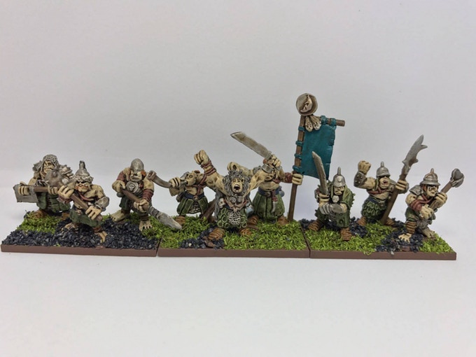 10mm Wargaming: 10mm Ogre Mammoth Riders from Black Gate Miniatures