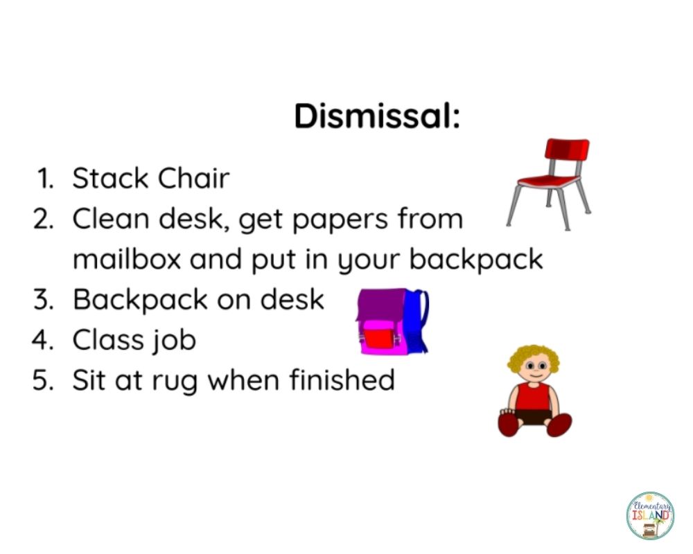 Elementary Classroom Procedures