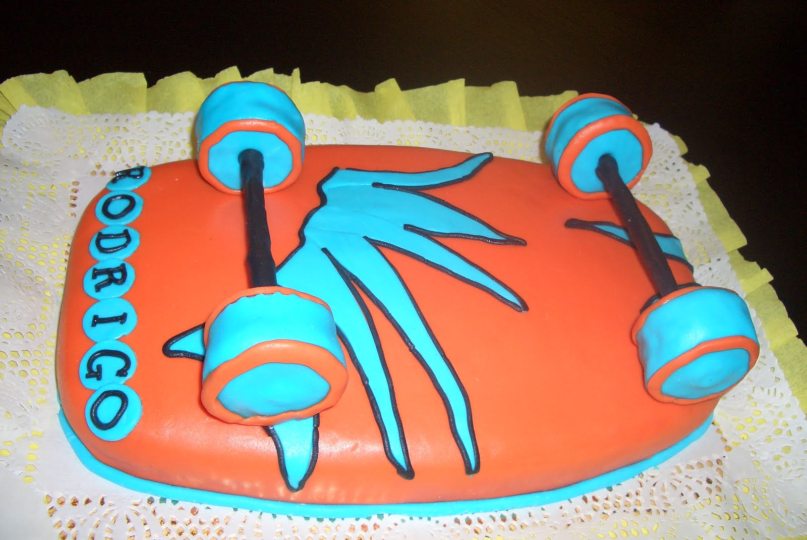 BOLINHOS DA FERNANDA: Bolo skate