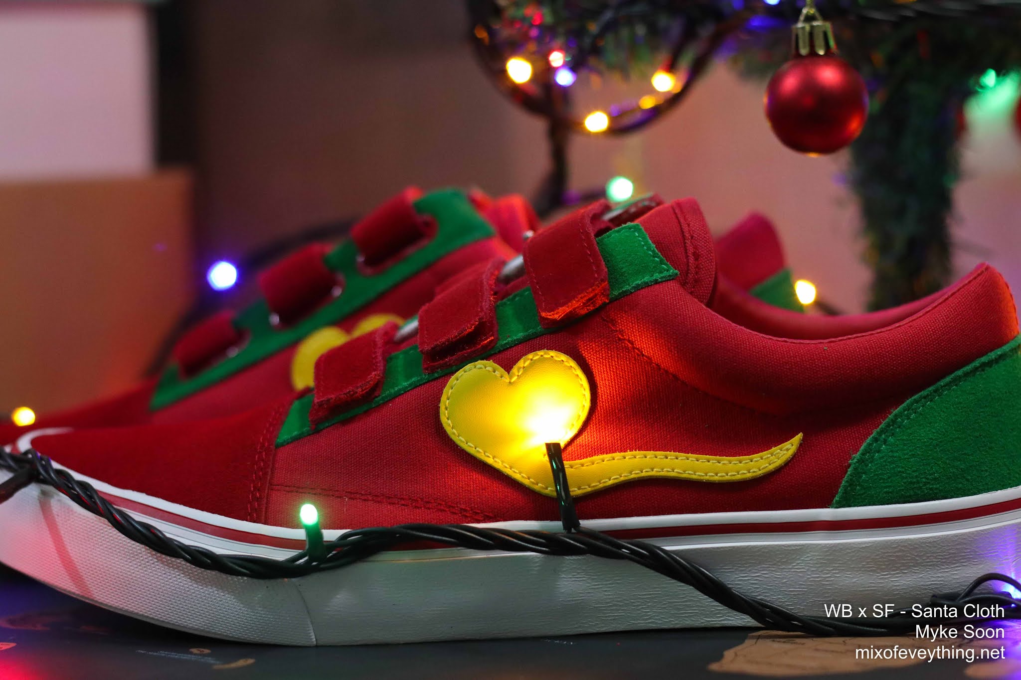 Naughty & Nice: The New World Balance x Secret Fresh Santa Cloth - Blog ...