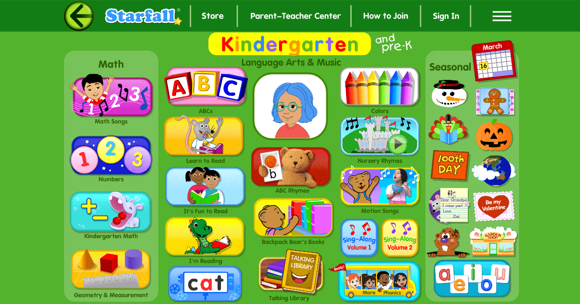 Juegos/games: STARFALL