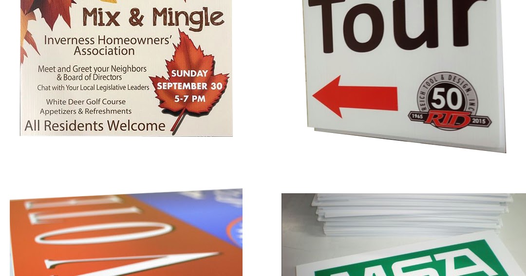 What are Corrugated Plastic Signs?