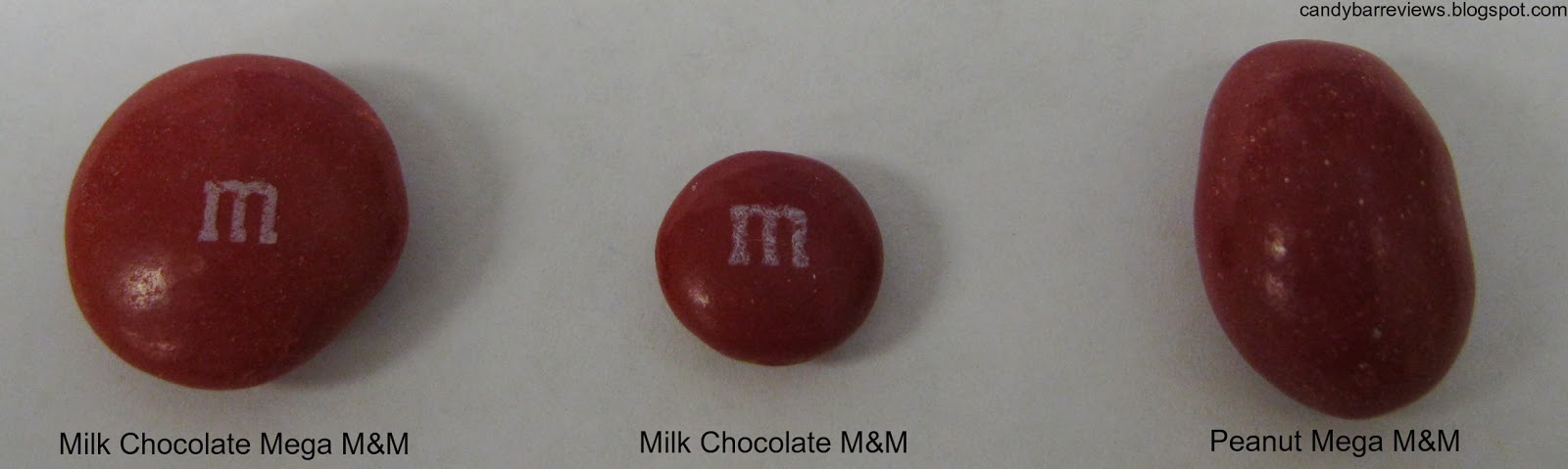 Candy Bar Reviews: Milk Chocolate Mega M&M's