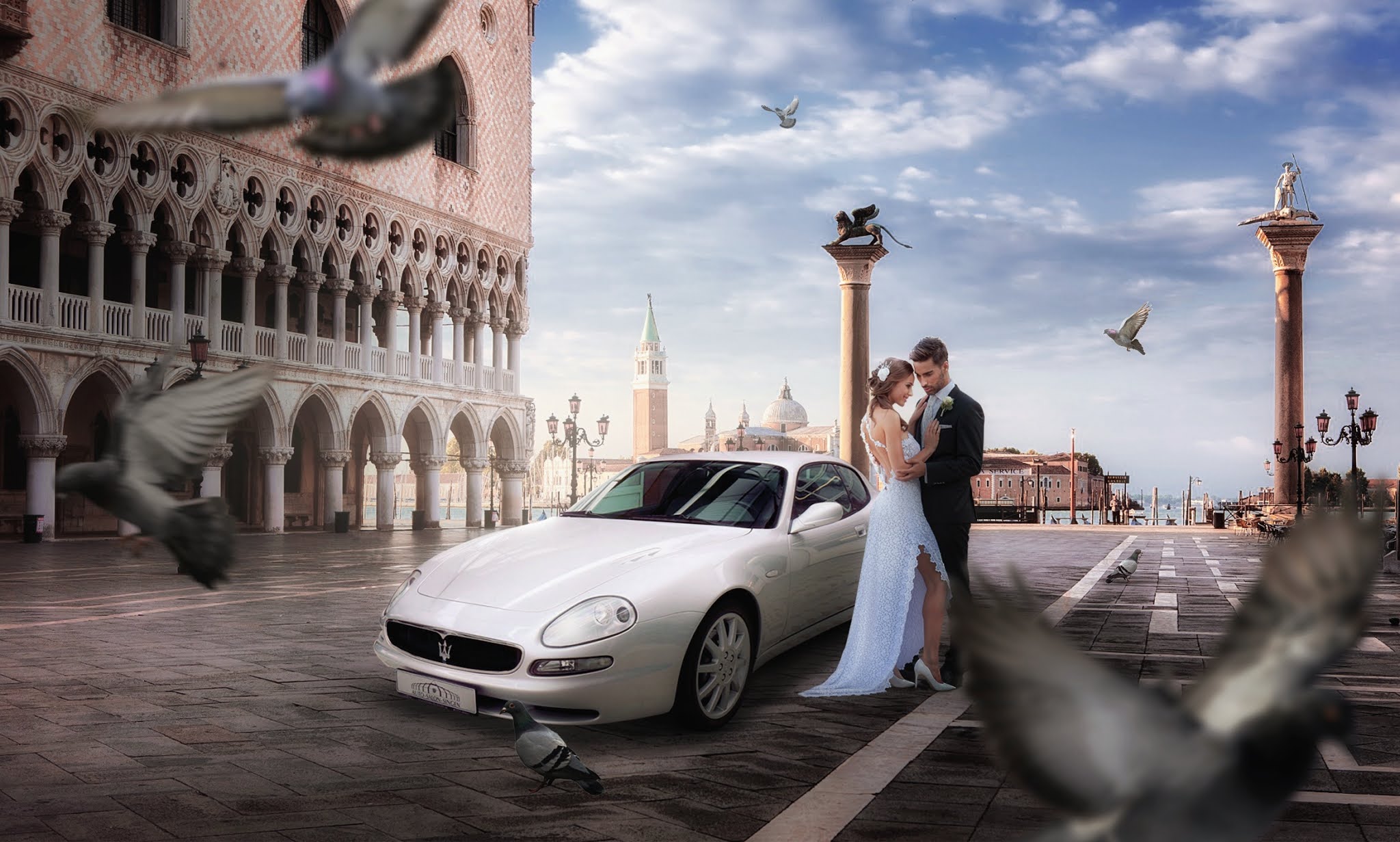 Visual art tutorials: Pre Wedding - Photoshop manipulation (dark Moody)