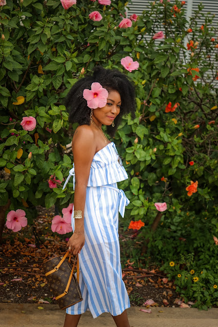 Date Night: Van Gogh Alive at the Dali Museum: Blue Stripe Jumpsuit ...