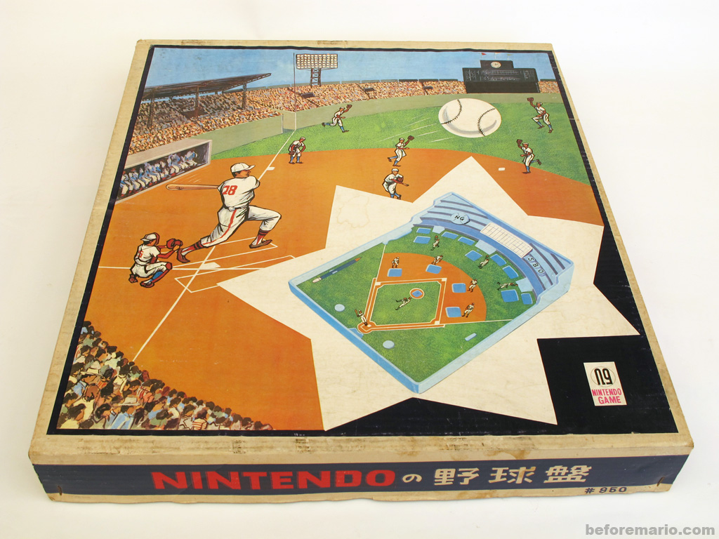 beforemario: Nintendo's Baseball Board (任天堂の野球盤, ca 1965)