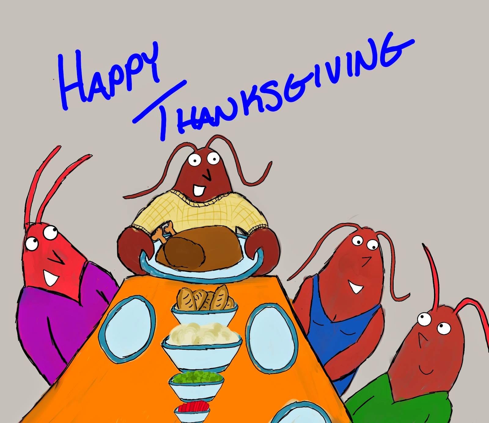 The Flying Lobster: Happy Thanksgiving