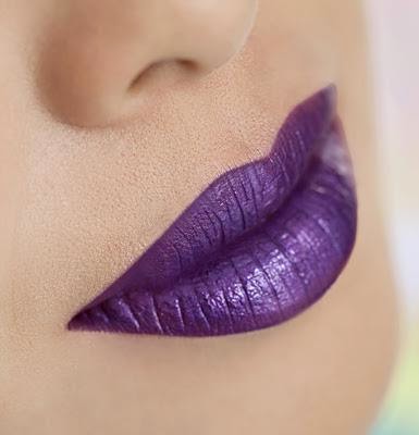 Glamour Souls: Lábio roxo não é frio, é moda!