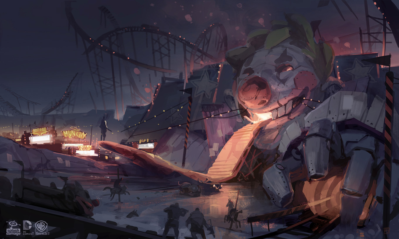 CALADER: Batman: Arkham Origins - Funhouse