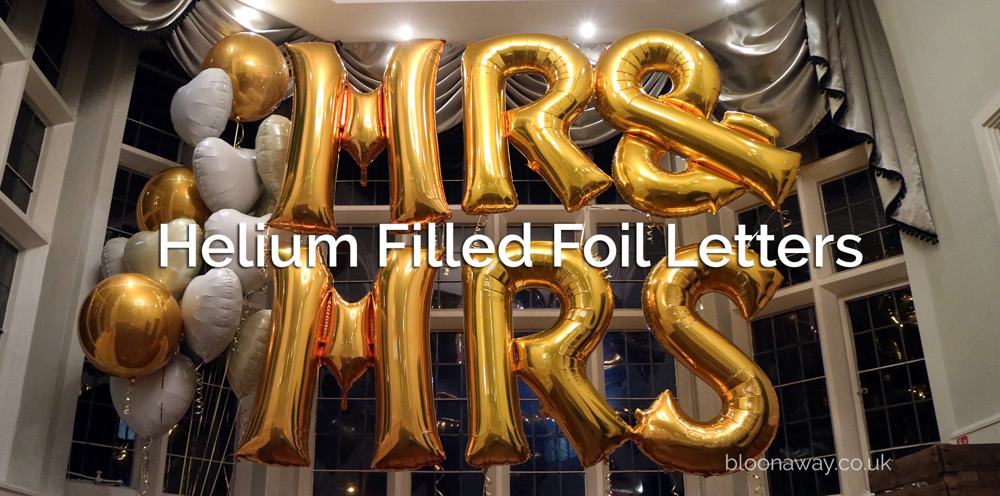 Helium Letter Balloons ~ Thankyou Letter