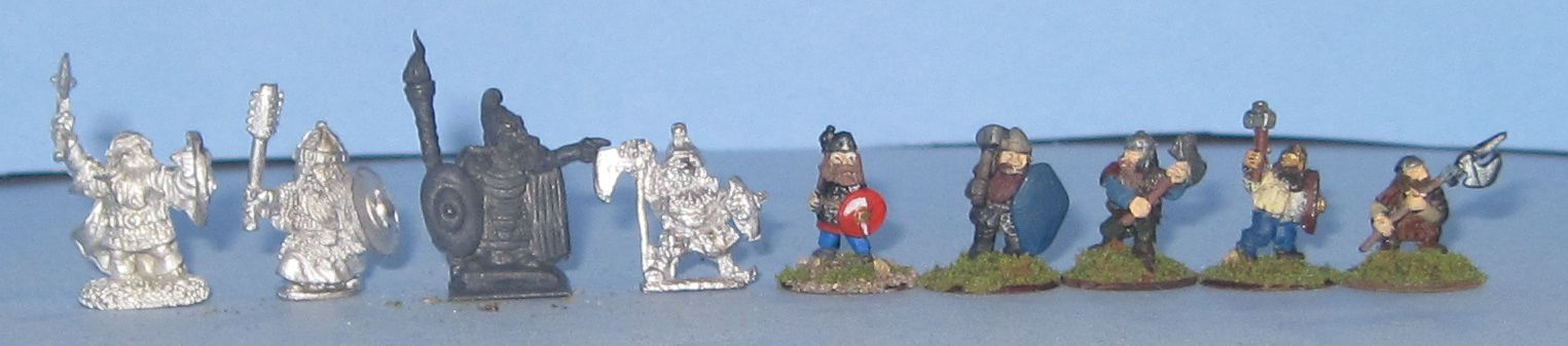 Lando's Wargames: New 15mm Dwarves Comparison