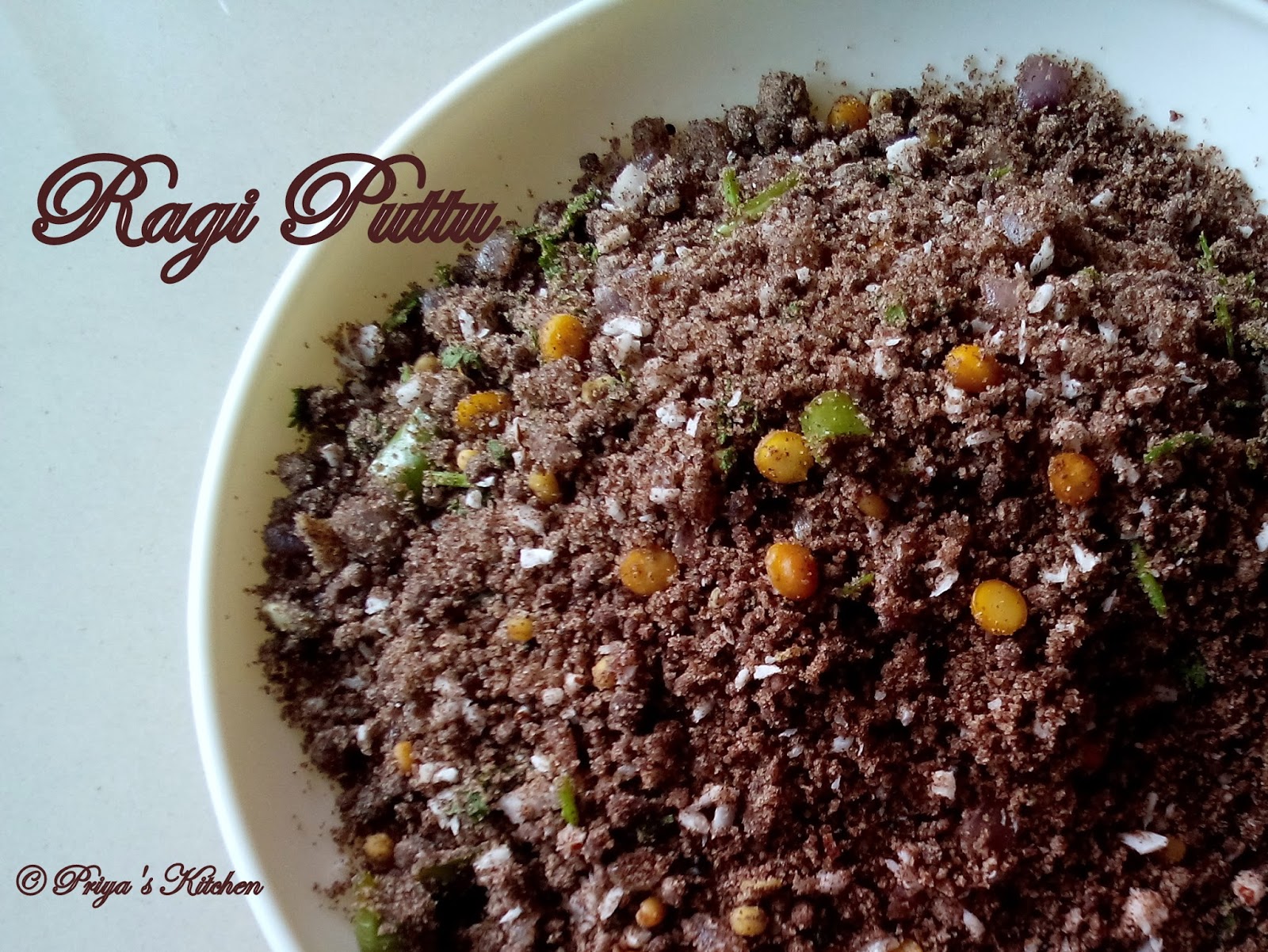Classic Cooking: Ragi Puttu | Finger Millet/Kezhvaragu Puttu