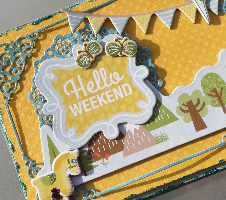 The BoBunny Blog: Weekend Adventures and Cardmaking with Irit