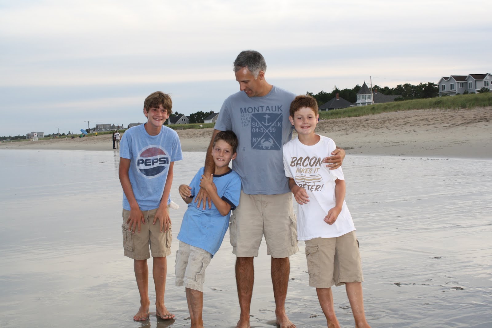 Three boys and a little lady: Family Beach Pictures 2012