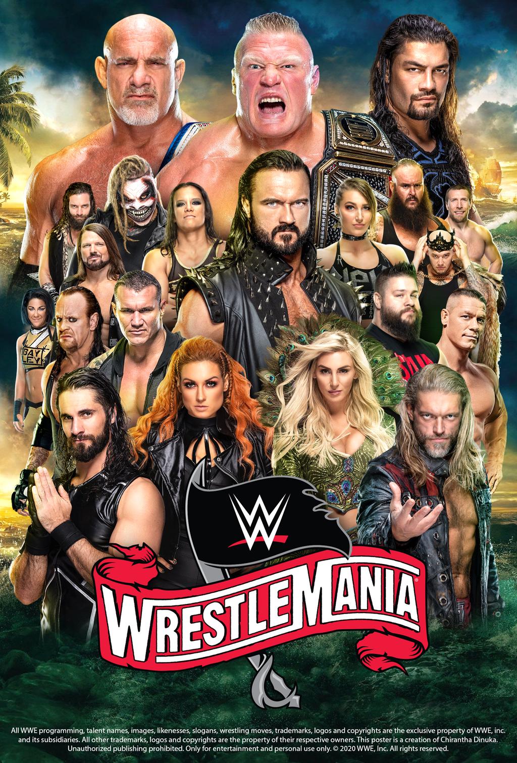 Wwe wrestlemania 22 poster - osiperfect