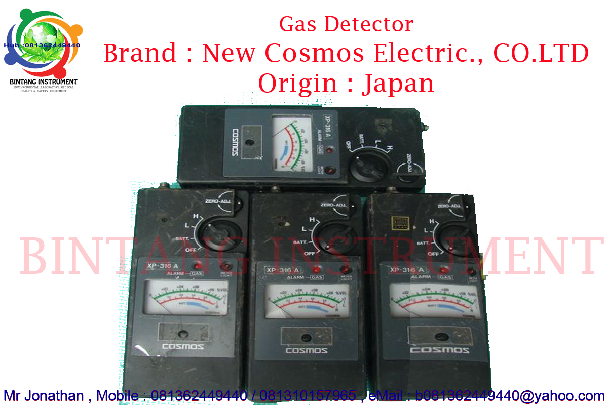 BINTANG INSTRUMENT : 081362449440 Jual Multi Gas Detector Cosmos XP-302M-A-1 , Jual Multi-Gas ...