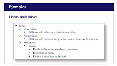 Lista Multinivel - FORMADOR TI