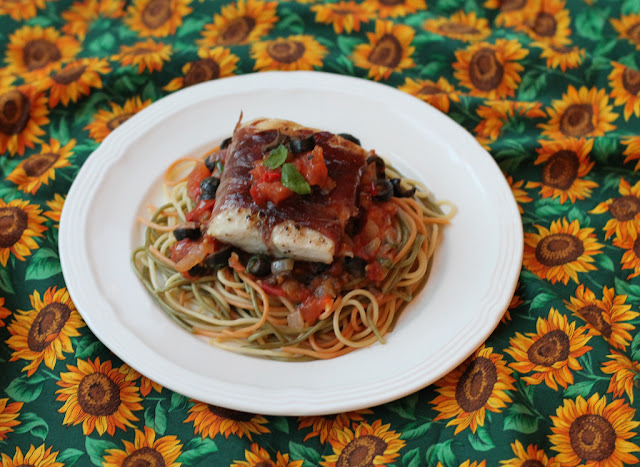 Food Lust People Love: Parma-wrapped Fish with Mediterranean Sauce # ...
